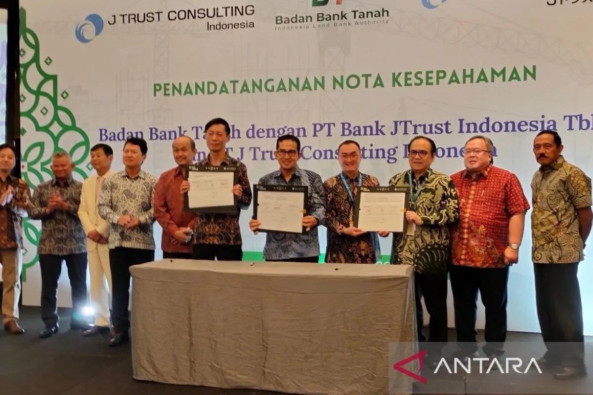Land Bank Signs MoU with J Trust Bank for Penajam Eco City | Windonesia ...